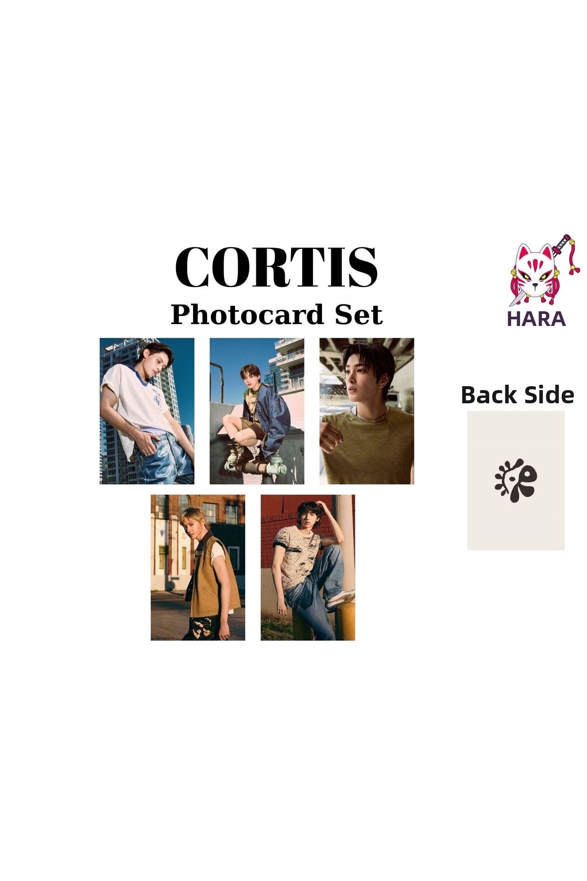 Hara Company Cortis Color Outside the Lines Album Photocard Set (5 Pcs ...