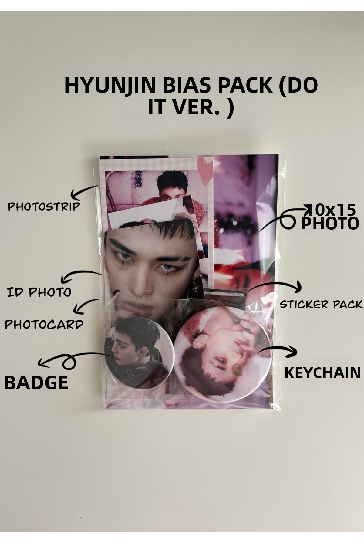 Hara Company Stray Kids Hyunjin Bias Pack (Do It Version) Kpop- Trendyol