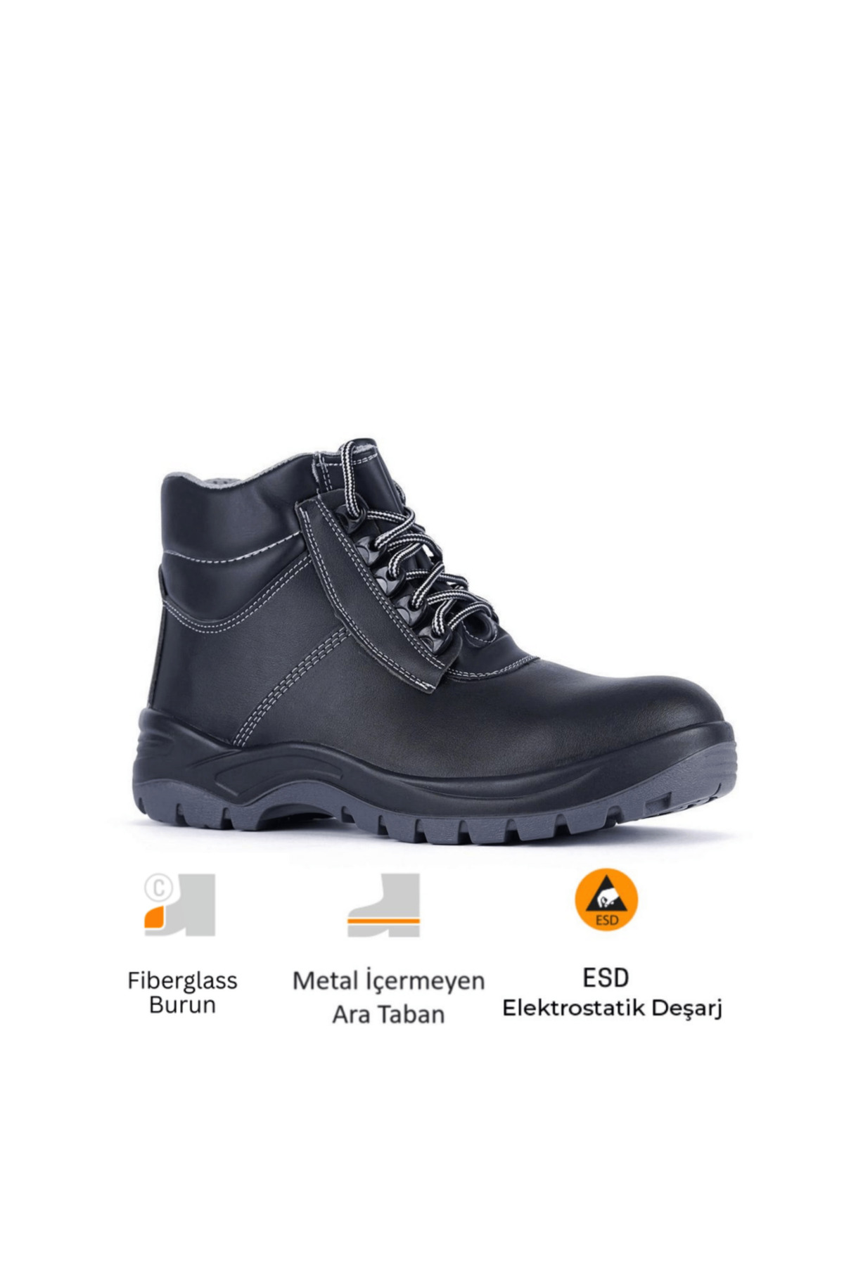 Mekap Policap 023 S3 SRC ESD Vidala Deri Fiberglass Burun Kevlar Ara ...