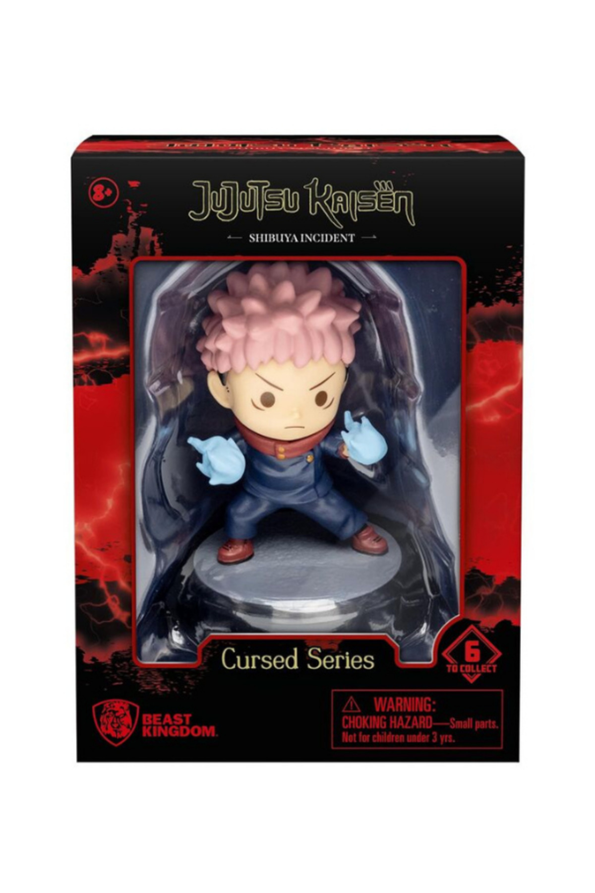 BEAST KINGDOM Jujutsu Kaisen Yuji Itadori Shibuya Incident Kutulu Figür ...