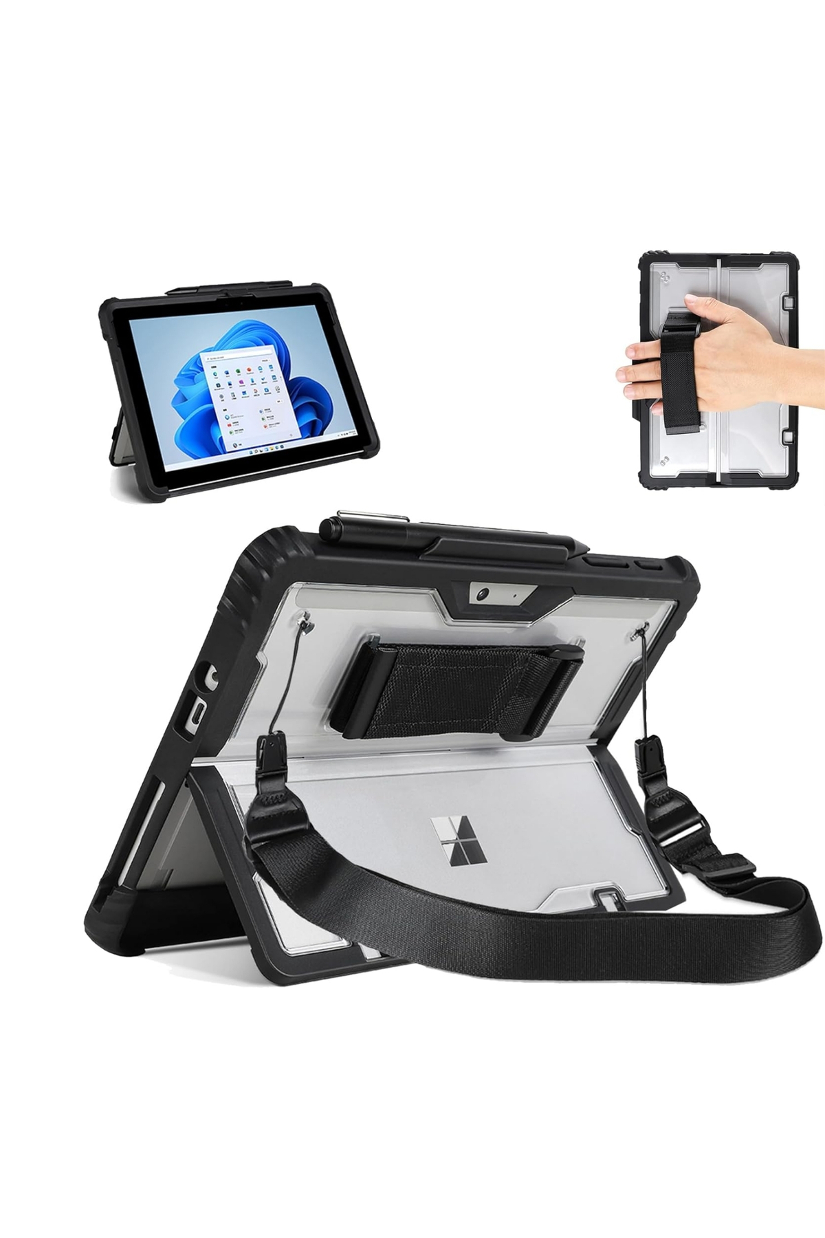 Mcstorey Surface Pro 9/10/11 13 Inch Rugged Case Surface Pro Copilot ...