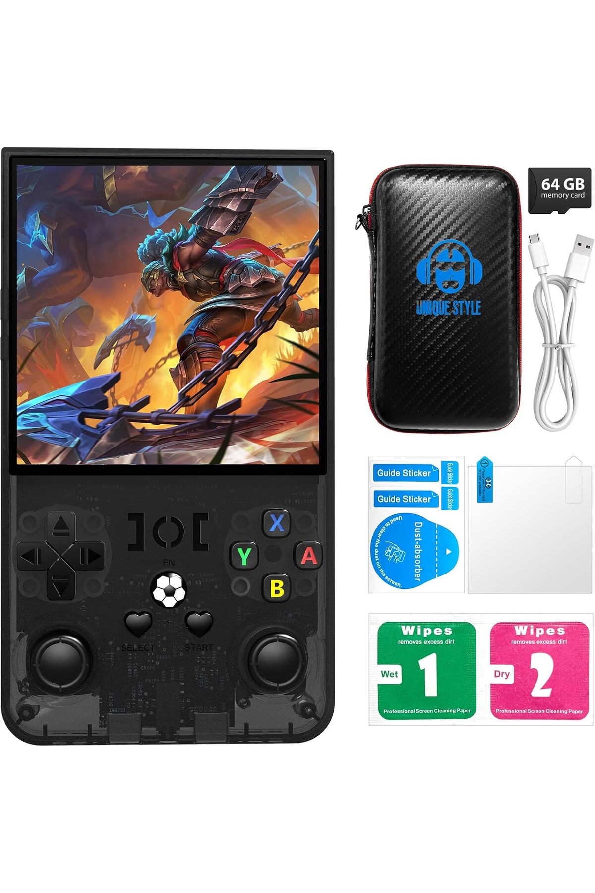 Generic R36MAX Retro Handheld Game Console with Open Source Linux ...