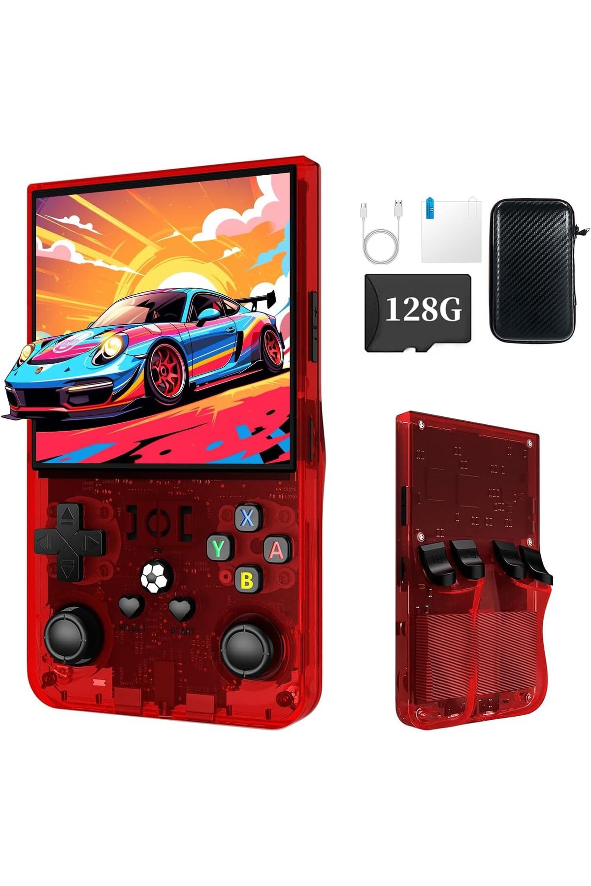 Generic R36MAX Retro Game Console (R36S New Upgrade) - 4K HD 4.0" IPS ...