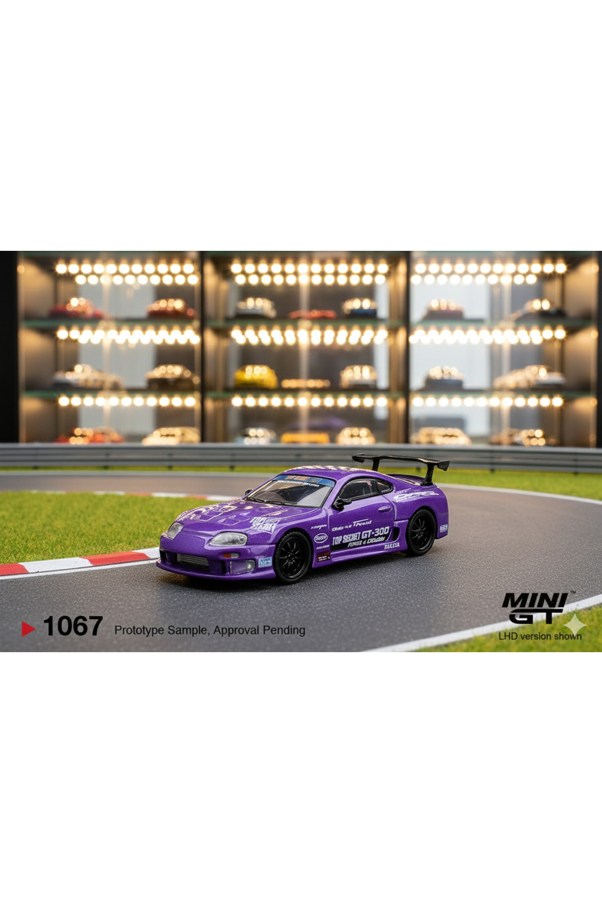 HOT WHEELS Toyota Supra (A80) Top Secret GT-300 Mor Metal Diecast Model ...