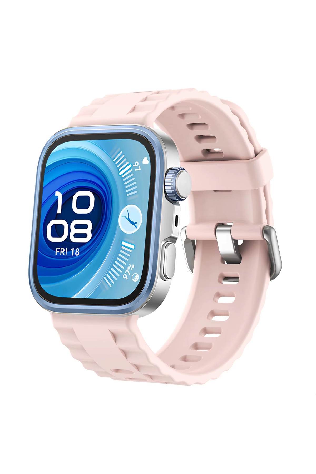 LEWUFOR Huawei Watch Fit 4 Pro / Fit 4 / Fit 3 Uyumlu Siyah Tokalı ...