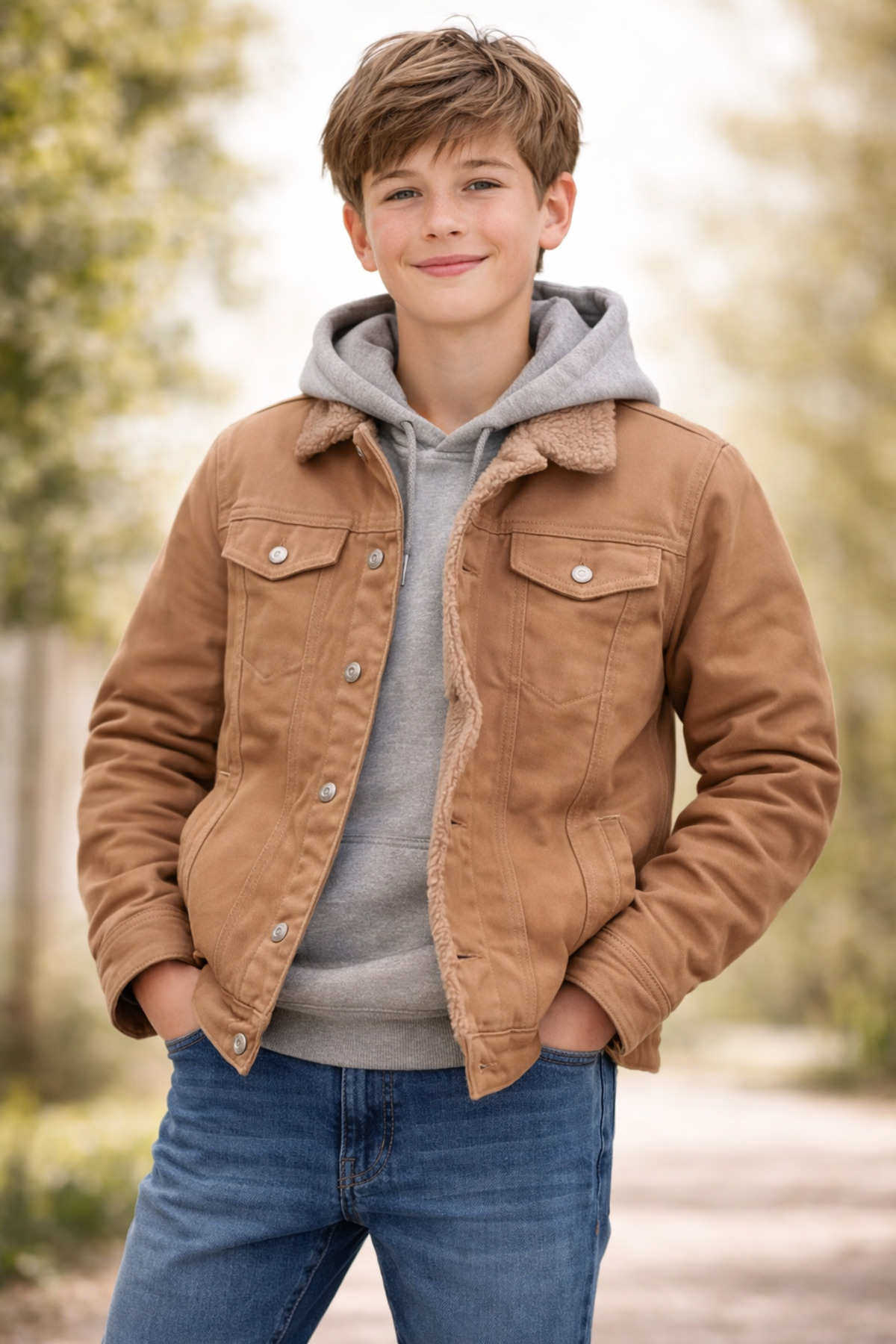 alaska the last frontier Palton de blugi pentru băiat din blană Lion R ...