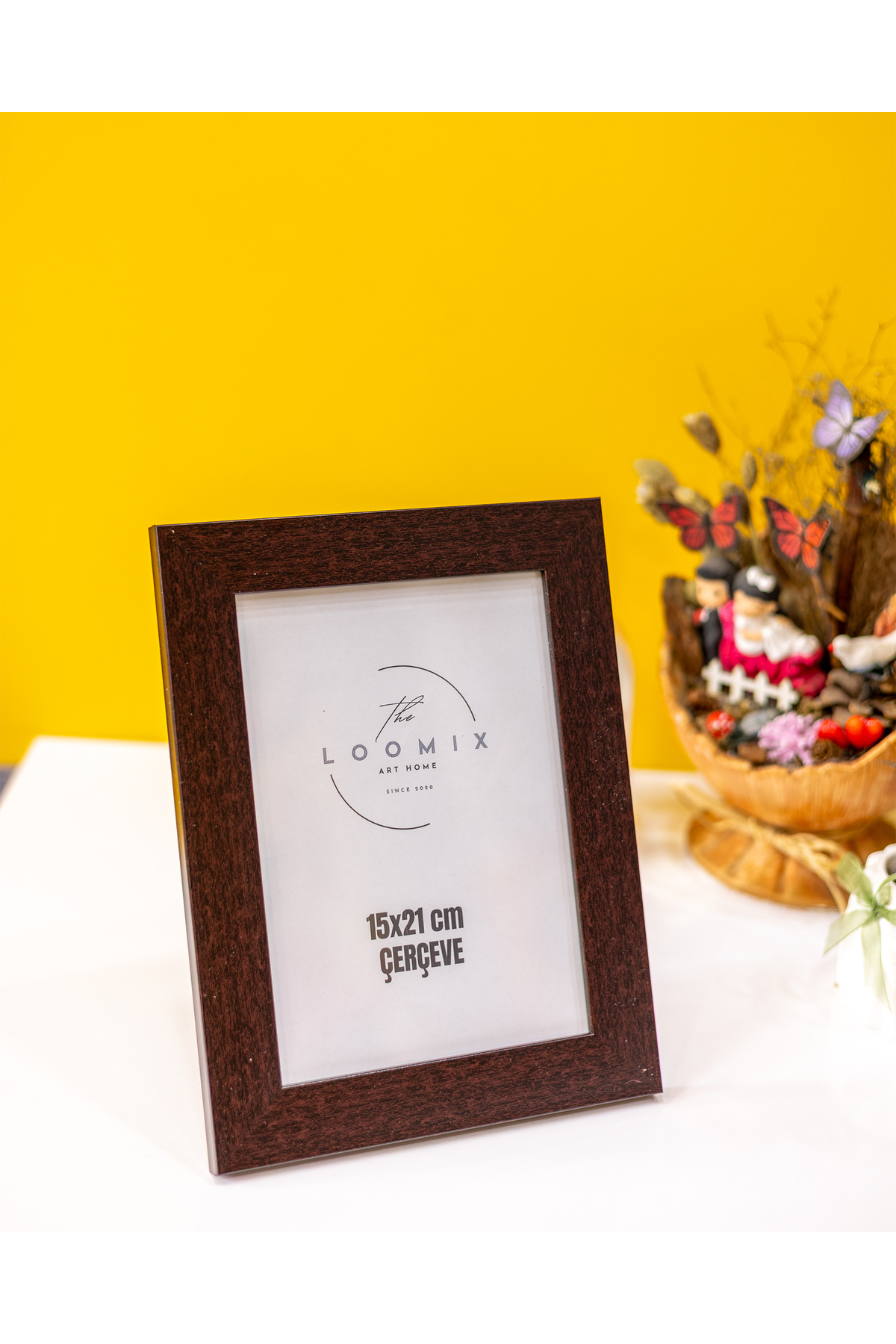 çınararthome 15x21 cm Ahşap Fotoğraf Çerçevesi | Orijinal Camlı ...