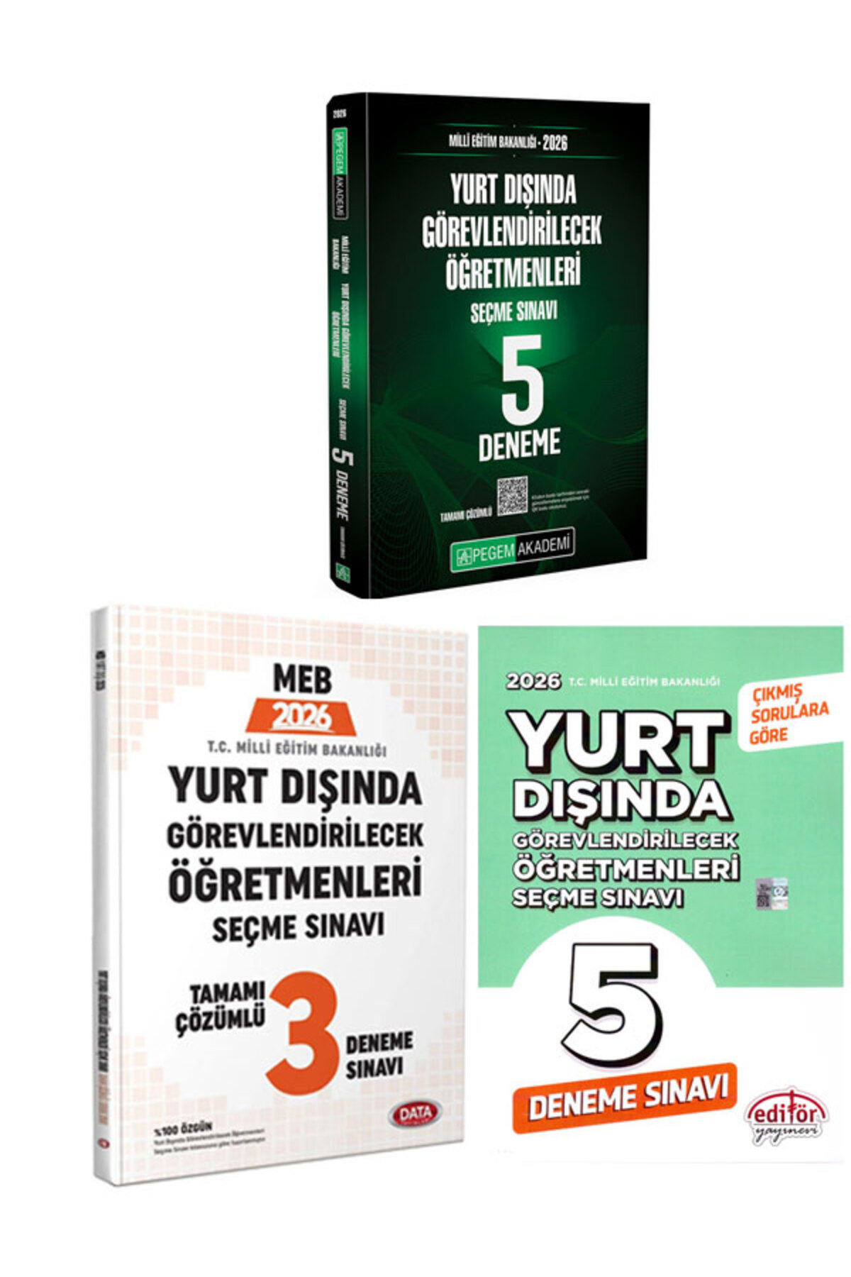 Pegem Akademi Yayıncılık 2026 Data Editör MEB Yurt Dışında ...