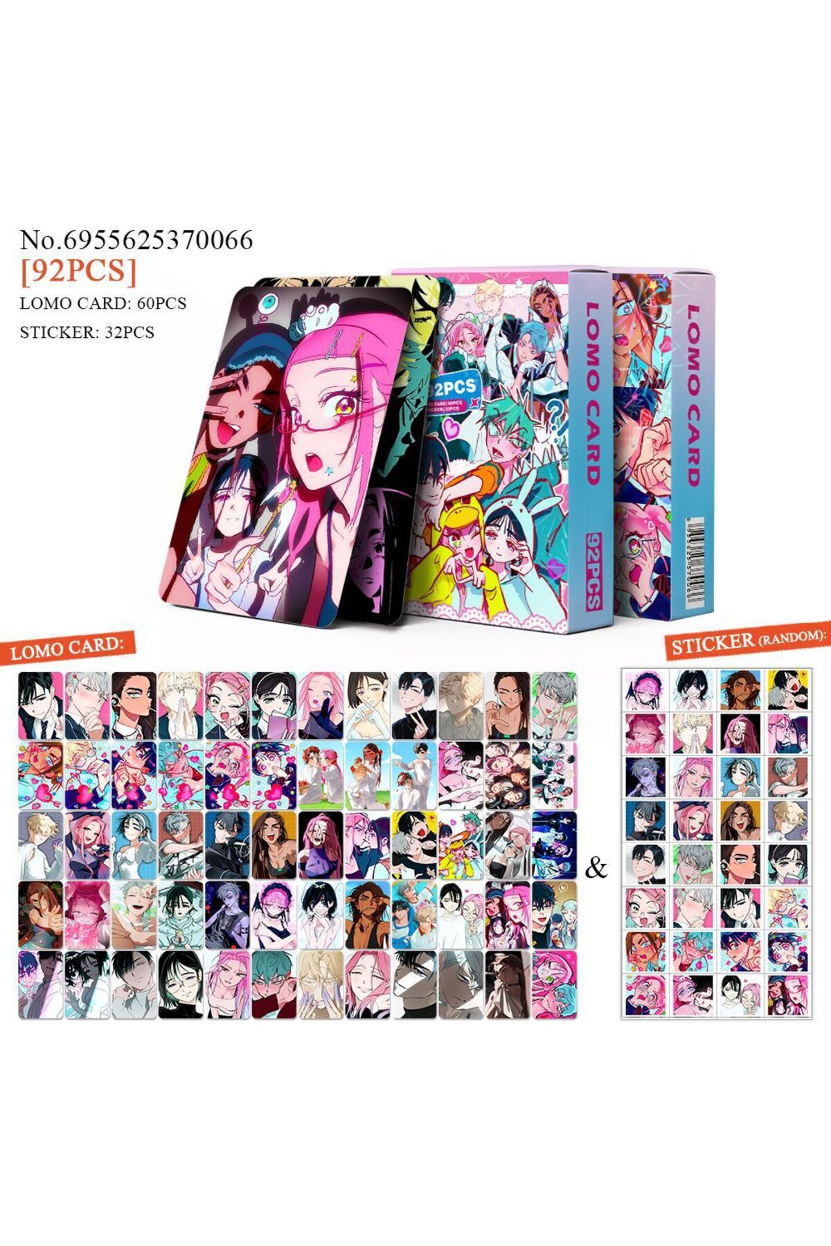 Choice 92pcs-Alien Stage 60+32Pcs/Set Game Korean Manga Alien Stage ...