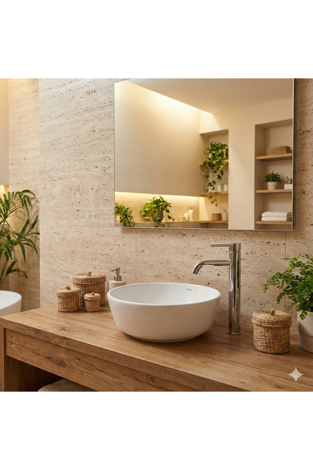 KALE STİL PRO 40 CM ÇANAK LAVABO BEYAZ - Fiyatı, Yorumları