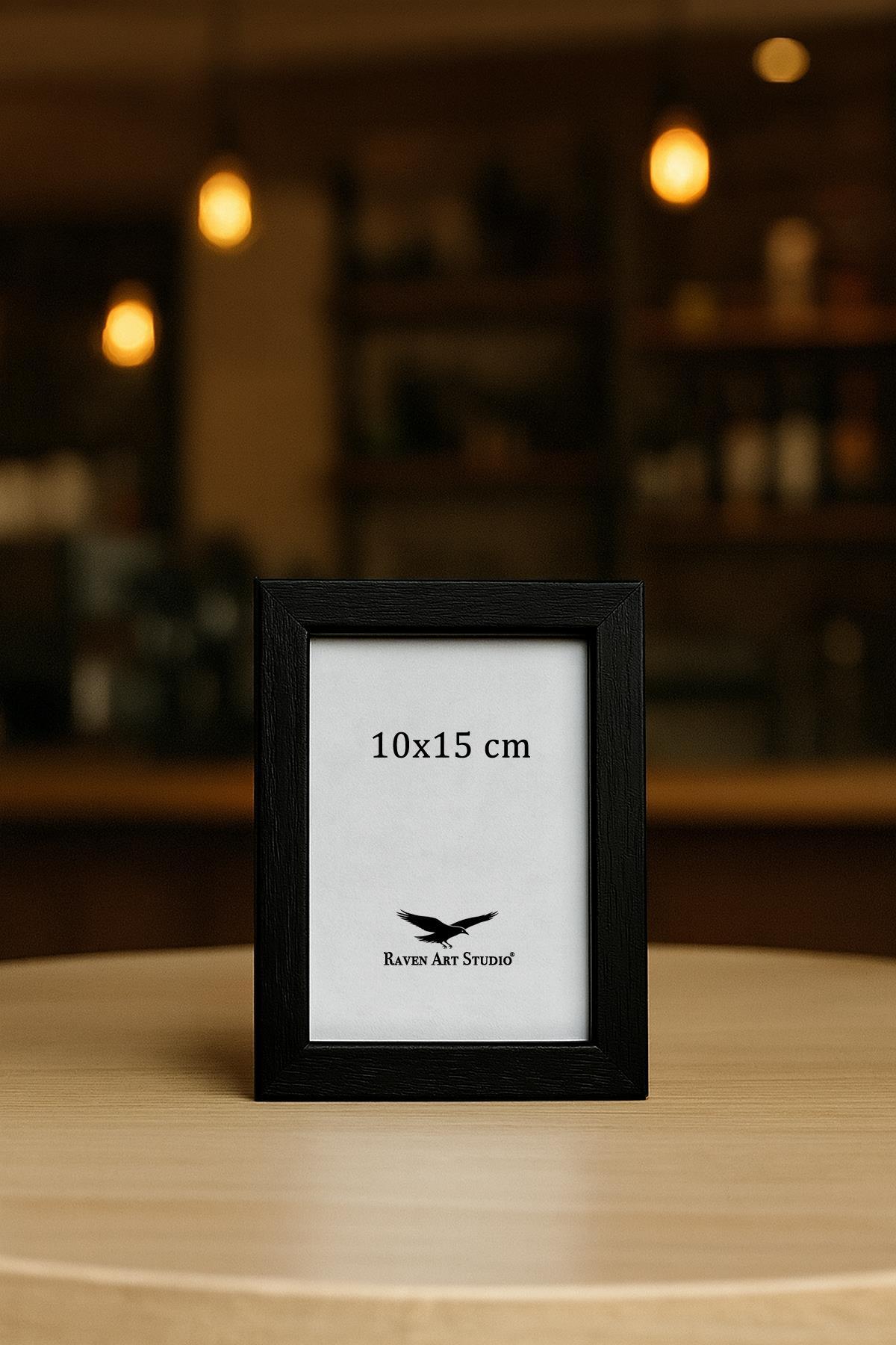 Raven Art Studio Ermitaj 10cm x 15cm Siyah Resim Fotoğraf Belge Poster ...