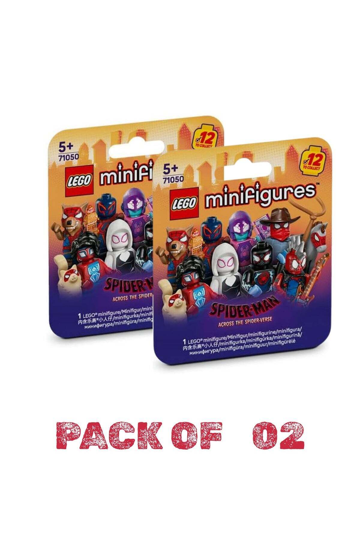 Aspire Books مجموعة شخصيات ليغو المصغرة سبايدرمان (عبوتان): عبر عالم ...