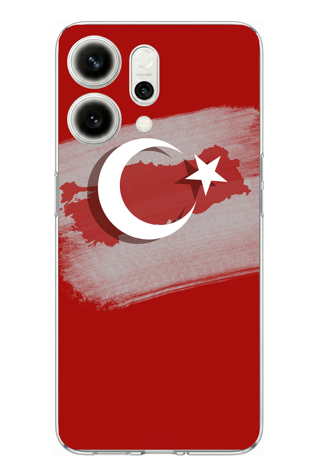 TechTree Oppo Reno 14 5g Compatible Turkey Map Detailed Turkish Flag ...