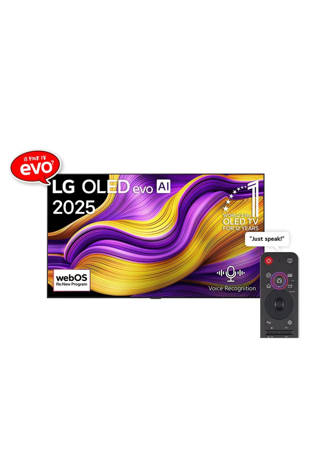 LG 83 inch OLED evo AI G5 4K 165Hz Smart TV AI Magic remote webOS25 ...