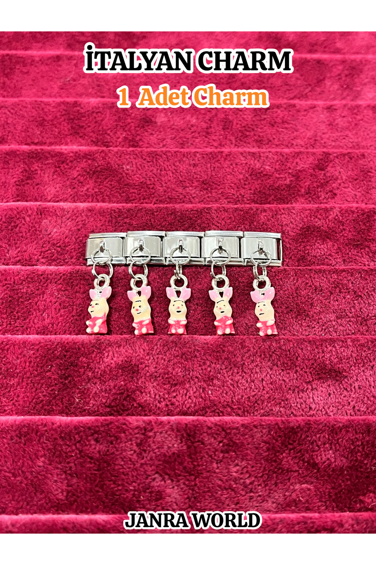 JANRA WORLD İtalyan Charm , Charm bileklik süsü, İtalyan Charm Bileklik ...