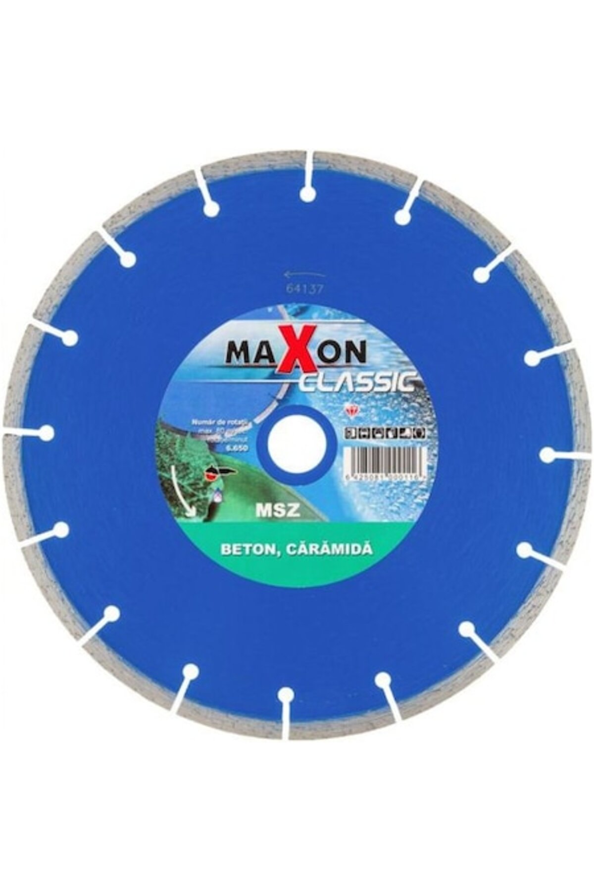MAXON Segmented Diamond Disc 230mm, Concrete, Brick- Trendyol