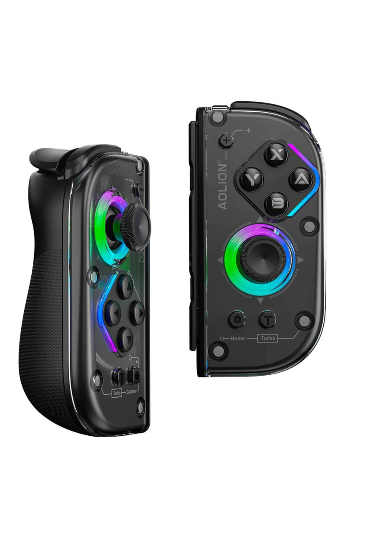 aolion Hall Effect Kablosuz Gamepad RGB Joystick Yüksek Hassasiyet PC ...
