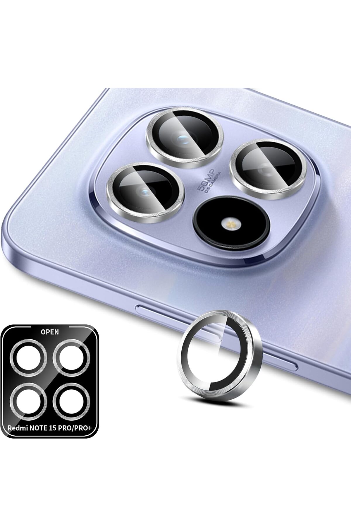 m.tk moveteck Redmi Note 15 Pro 5g & 15 Pro + Plus Compatible Camera ...