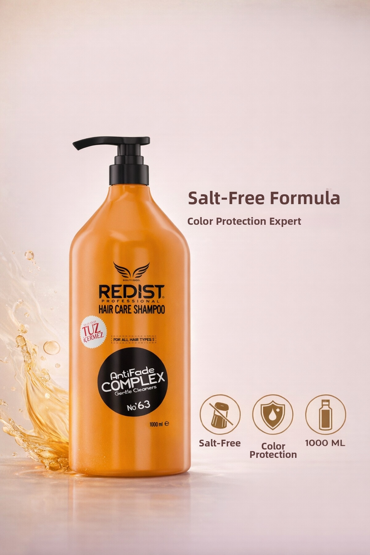Redist Salt-Free Shampoo Effective Anti-Shedding and Eczema after ...