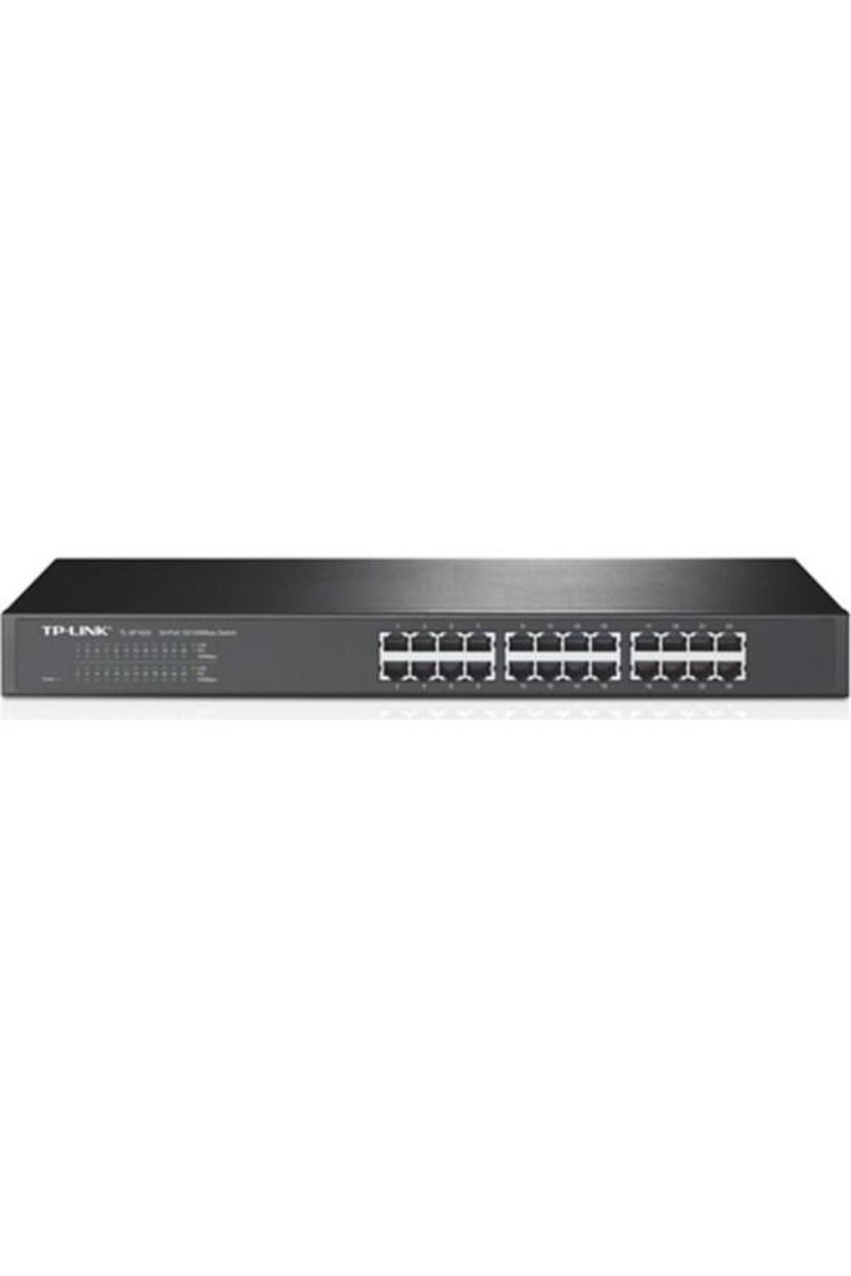 Tp-Link TL-SF1024 24 Port 10-100 Mbps Switch Çelik Kasa Rack Mount ...