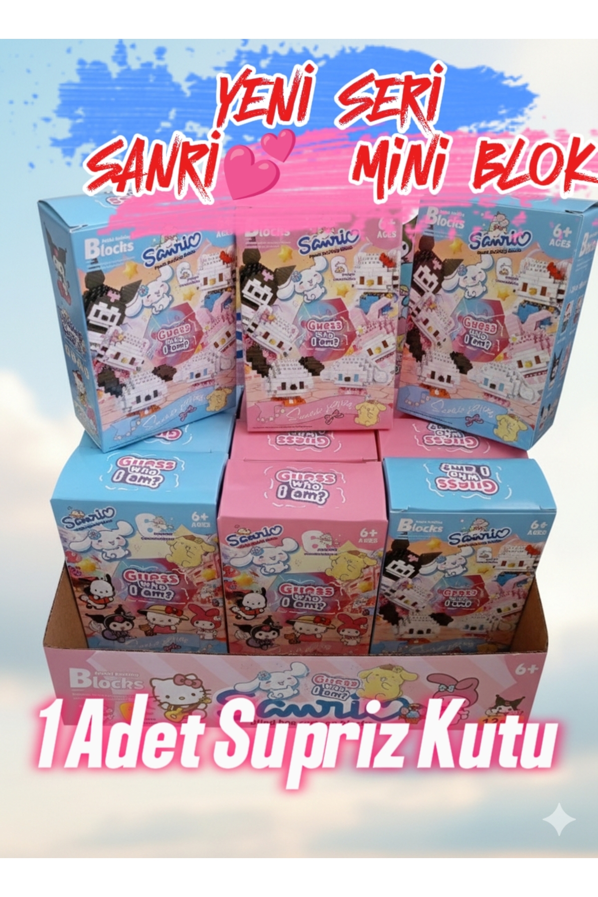 Home SANRİ ️ brikcs Mini Blok 3d Puzzle Kuromi Hello kitty Brikcs Blok ...