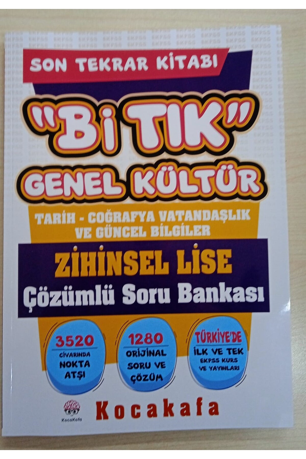 Kocakafa Yayınları ZİHİNSEL LİSE Bi TIK GENEL KÜLTÜR Son Tekrar Soru ...
