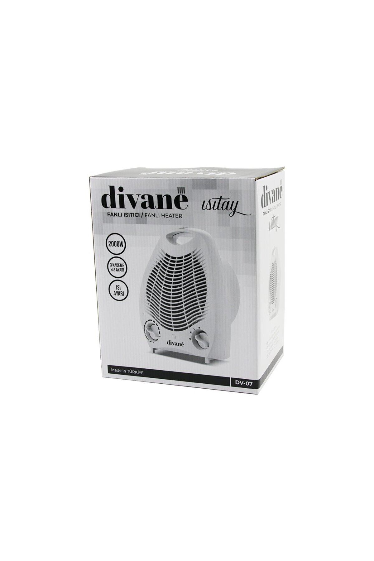 NexGen DİVANE FANLI ISITICI SOBA 3 KADEME HIZ AYAR 2000W AYARLANABİLİR ...