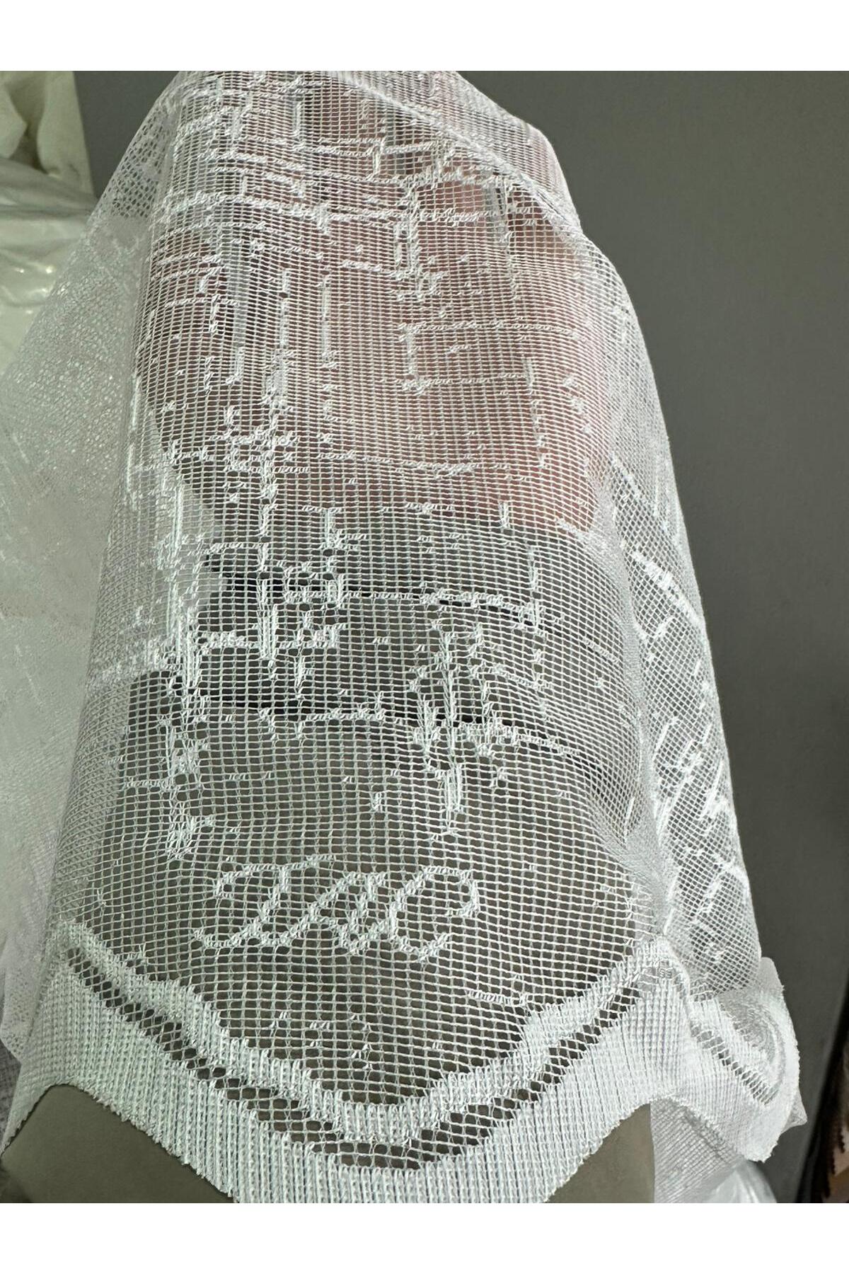 dekoson Lüx Çizgili Tül, Perde, Tüm Odalara Uyumlu Ütü Sevmez ...