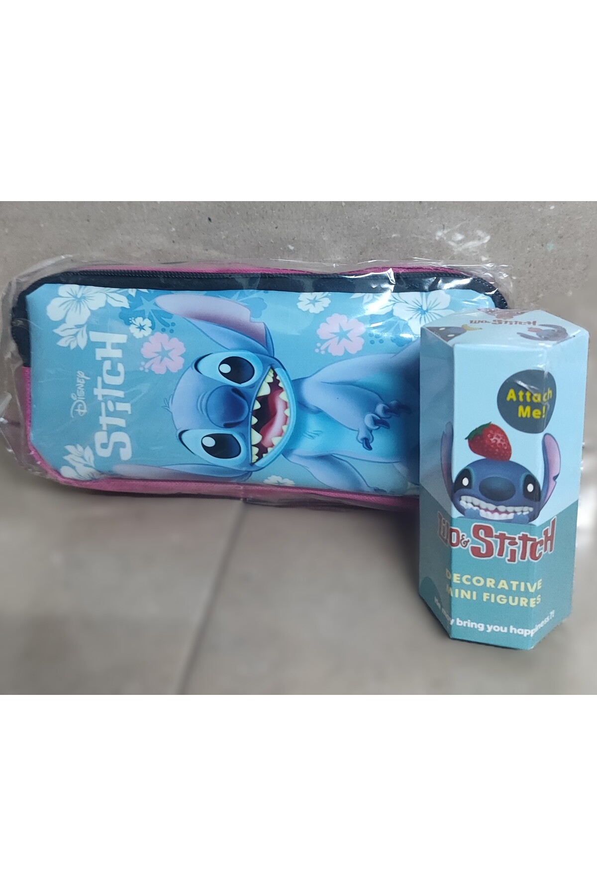 ada çanta kırtasiye süper ikili - stitch çift bölmeli kalemlik ve sonny ...