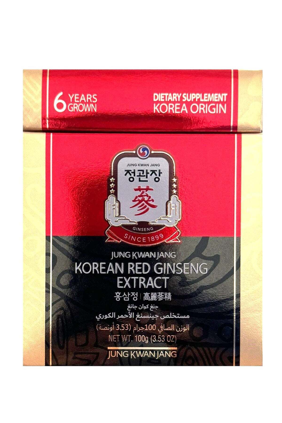 Cheong Kwan Jang مستخلص الجنسنج الأحمر الكوري تشيونغ كوانجانغ 100 غرام ...