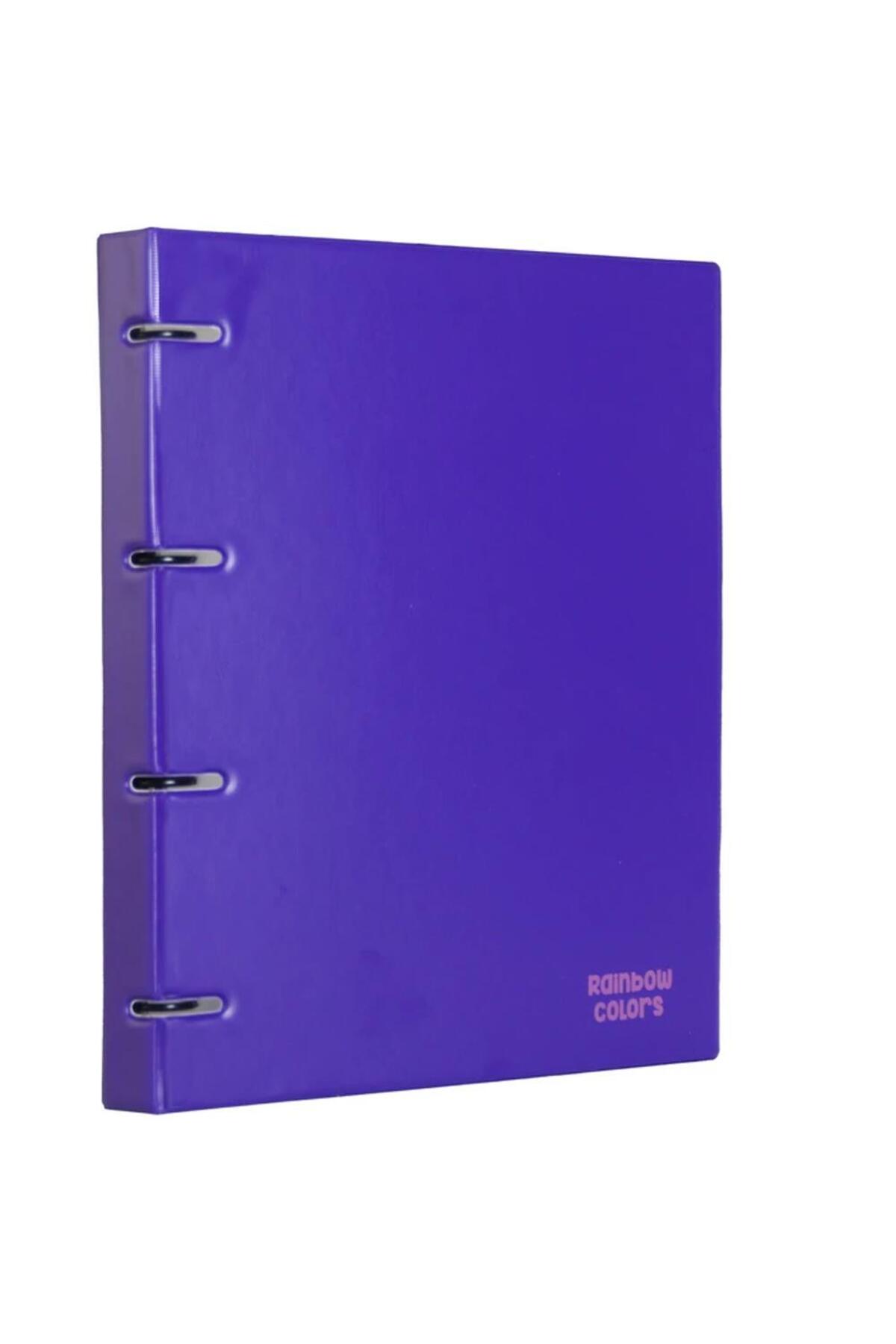 Önder Raınbow Colors 4 Halkalı Pvc Mor 122-22 - Fiyatı, Yorumları
