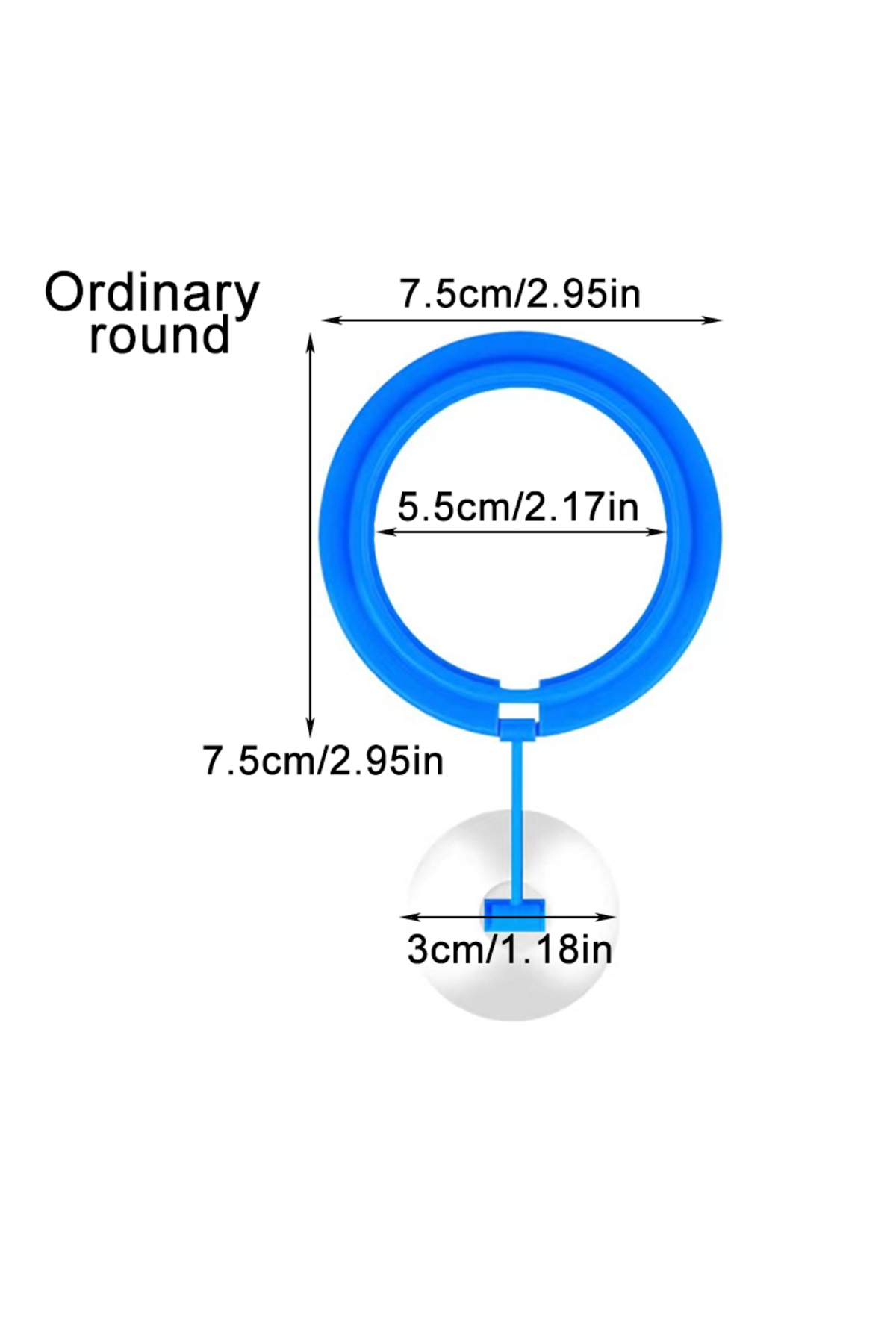 Choice Ordinary round Aquarium Fish Feeding Ring Fish Tank Blue ...