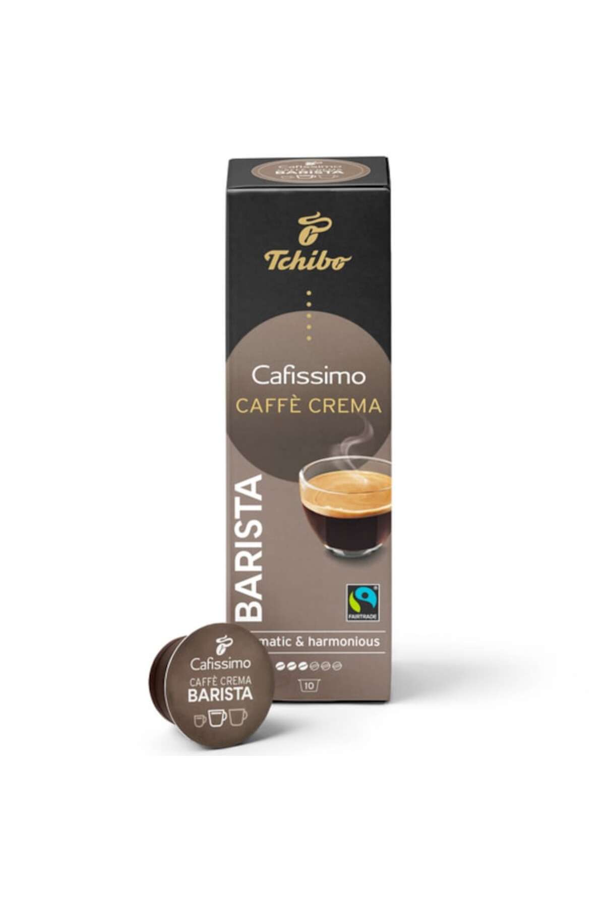 Tchibo Cafissimo Capsule de cafea Barista Caffe Crema, 10 capsule, 80 g ...
