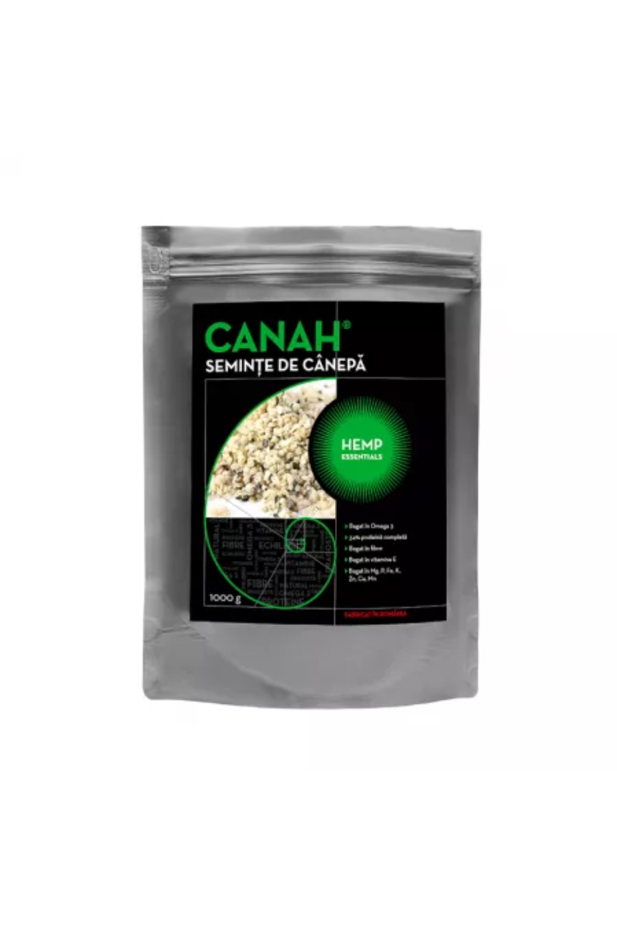 Canah Hulled hemp seeds, 1000 g,- Trendyol