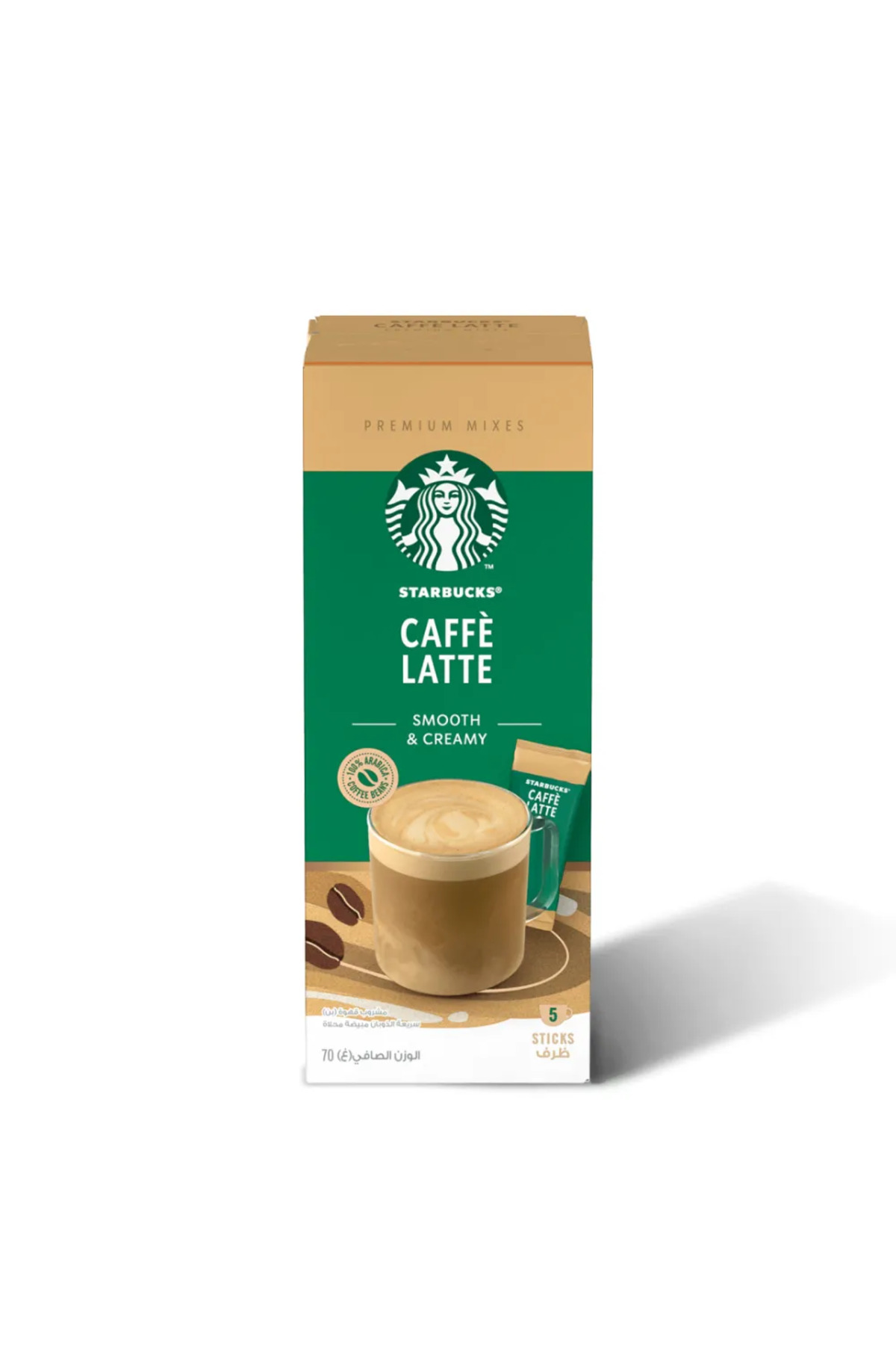 Starbucks White Caffe Latte Premium Instant Coffee Sachets 120gms- 5 ...
