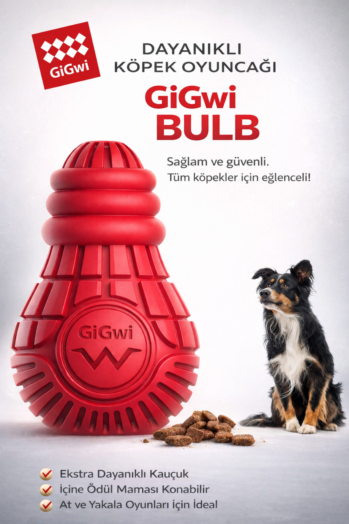 Gigwi Bulb Ödül Hazneli Köpek Oyuncağı - Orta ve Büyük Irk - Fiyatı ...