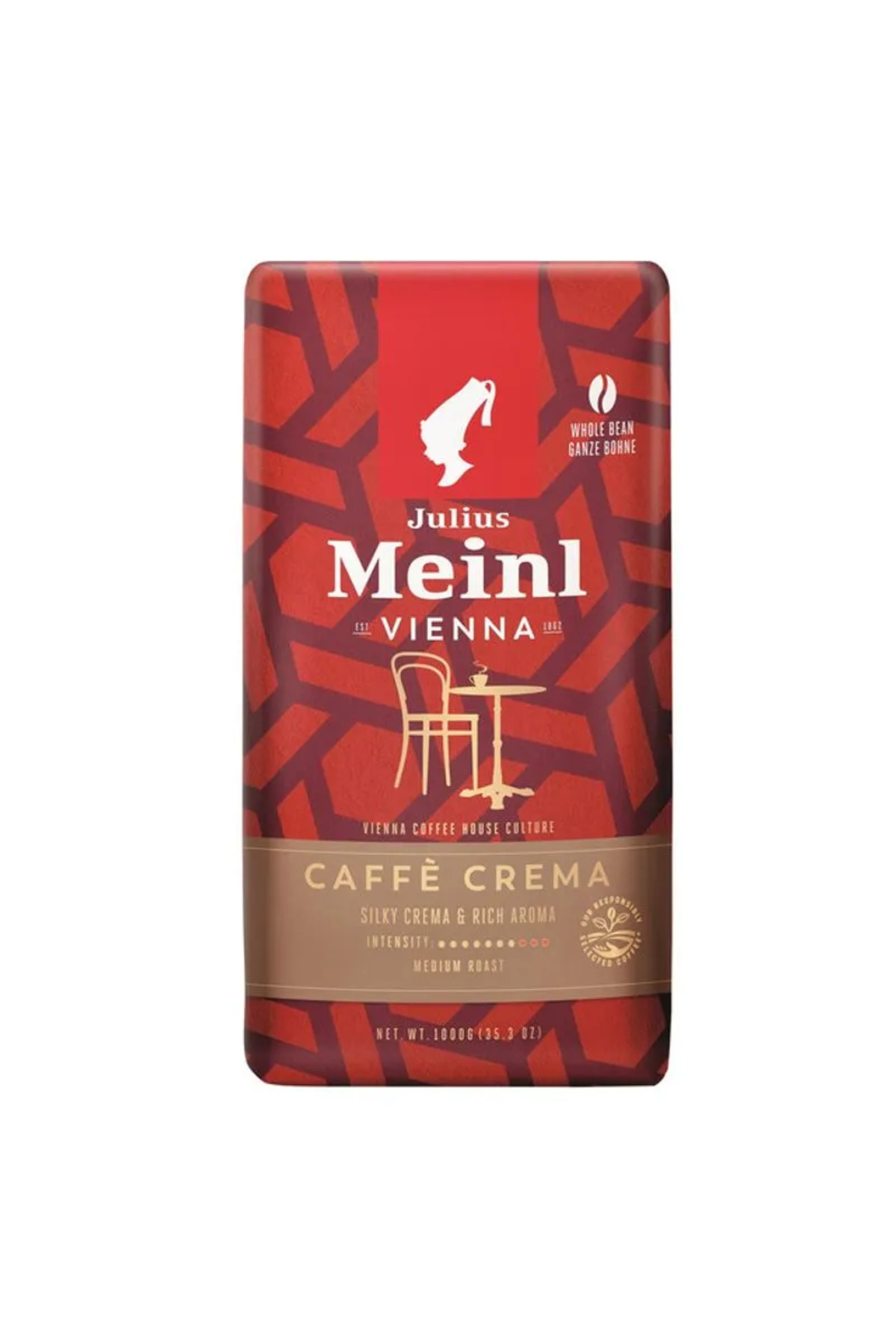 Julius Meinl Caffe Crema coffee beans, 1 kg- Trendyol