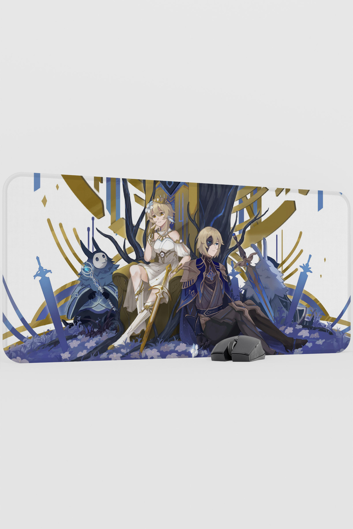 mousepad bastir Dainsleif Genshin Impact Anime Player V5 - 90x40 XXL ...