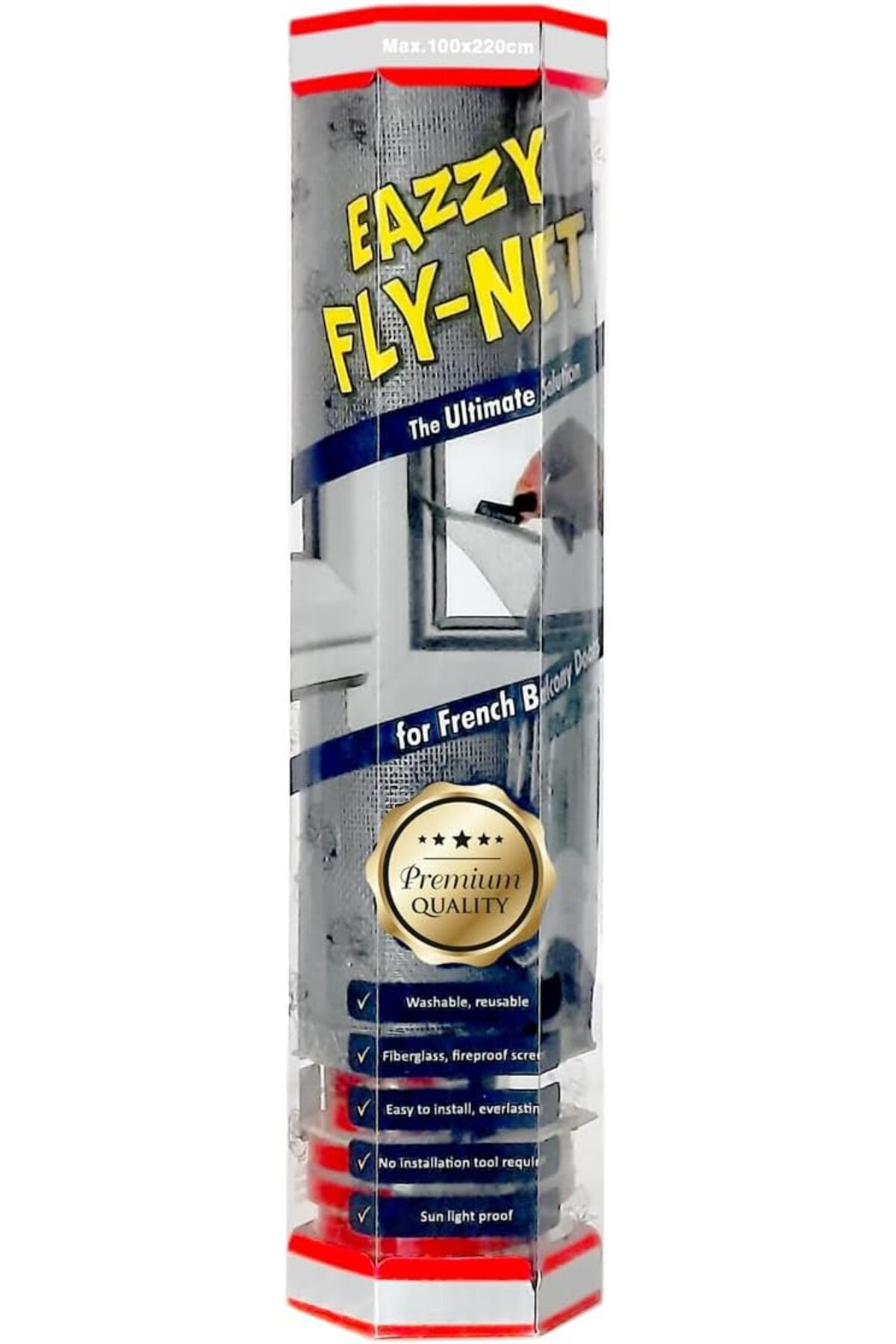 BRF ElivoraSell Eazzy Fly-Net Fransız Balkon Kapı Sinekliği | 100x220cm ...