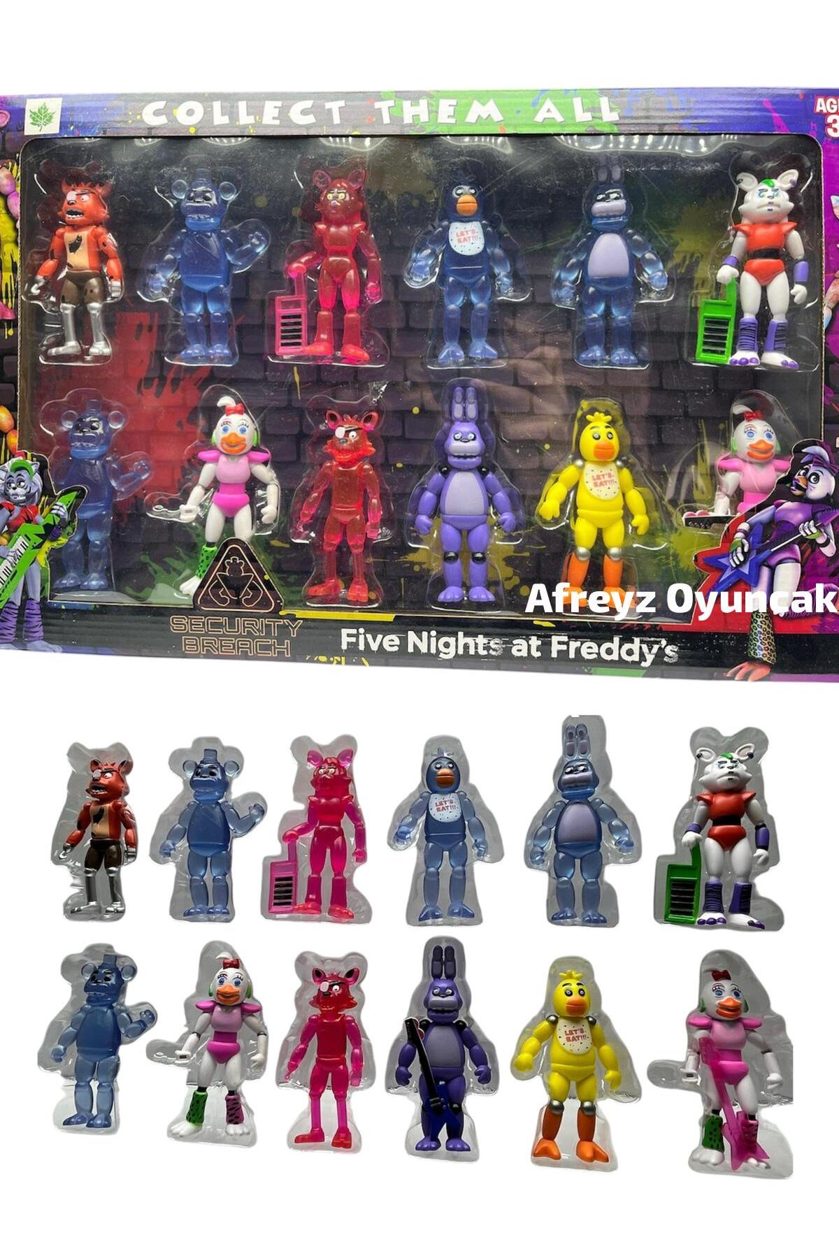 afreyz oyuncak Freddy Oyuncak Figürleri Five Nights At Freddy’s Fnaf 12 ...