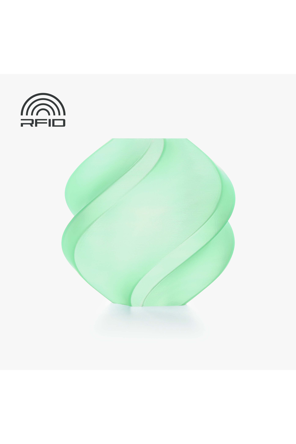 Bambu Lab Translucent PLA filament 1.75 mm Light Jade 1kg RFID with ...