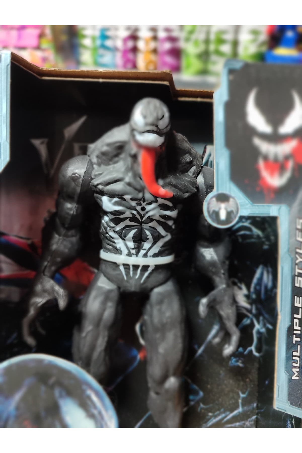 VARDEM OYUNCAK Venom Figür Oyuncak - Ikonik Uzun Dilli Venom Karakteri ...