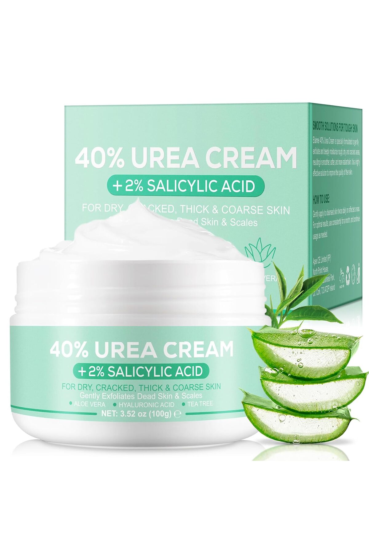 Arabest Urea Cream 40 Percent for Feet Maximum Strength, 40% Urea Cream ...