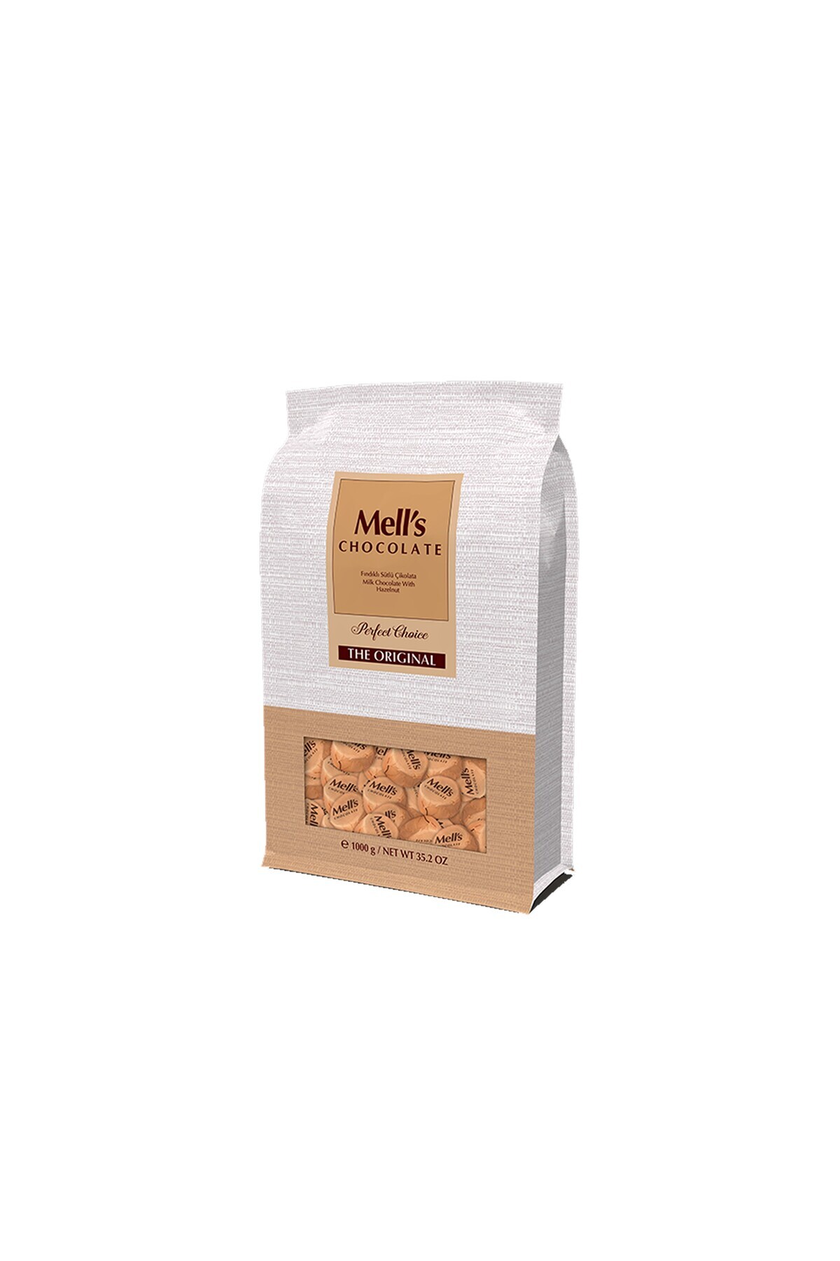 Mell's Chocolate Fındıklı Yuvarlak Çikolata 1000 g - Fiyatı, Yorumları