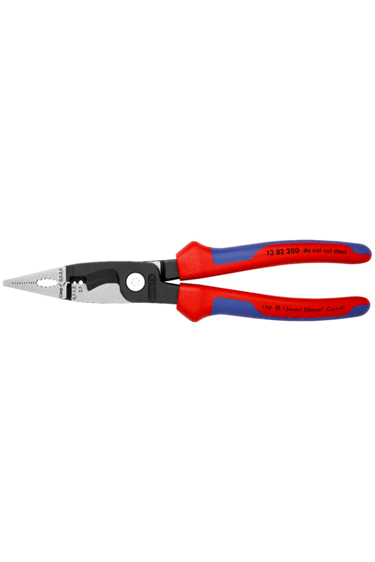 Knipex Çok Fonksiyonlu Kombine Elektrikçi Pense 200 mm (1382200 ...