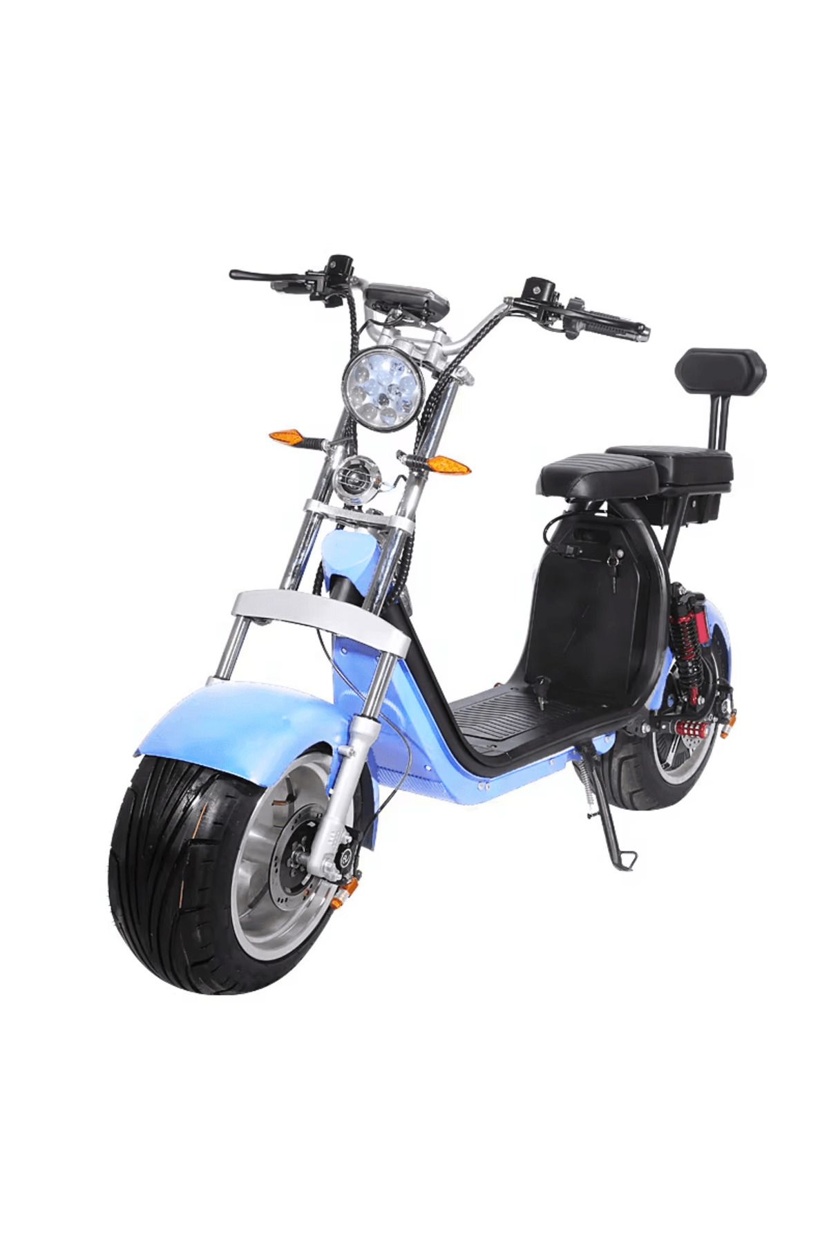 Trotty Scuter electric fara permis, model HOINAR, 2 locuri, motor 1500w ...