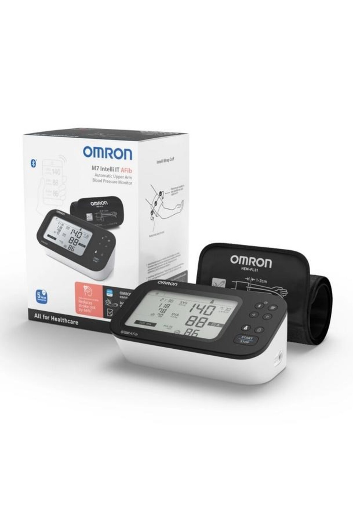 Other Omron M7 INTELLI IT AFIB Upper Arm Blood Pressure Monitor- Trendyol