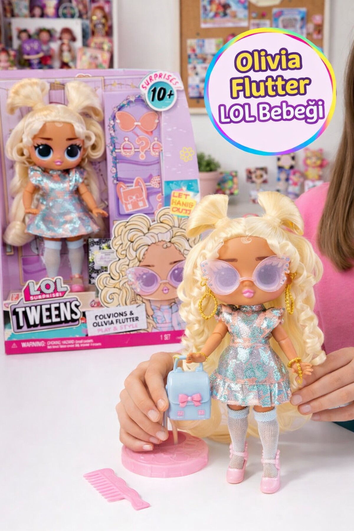 TOYFEST Lol Surprise Tweens Olivia Flutter Eklemli Moda Bebek Aksesuar ...