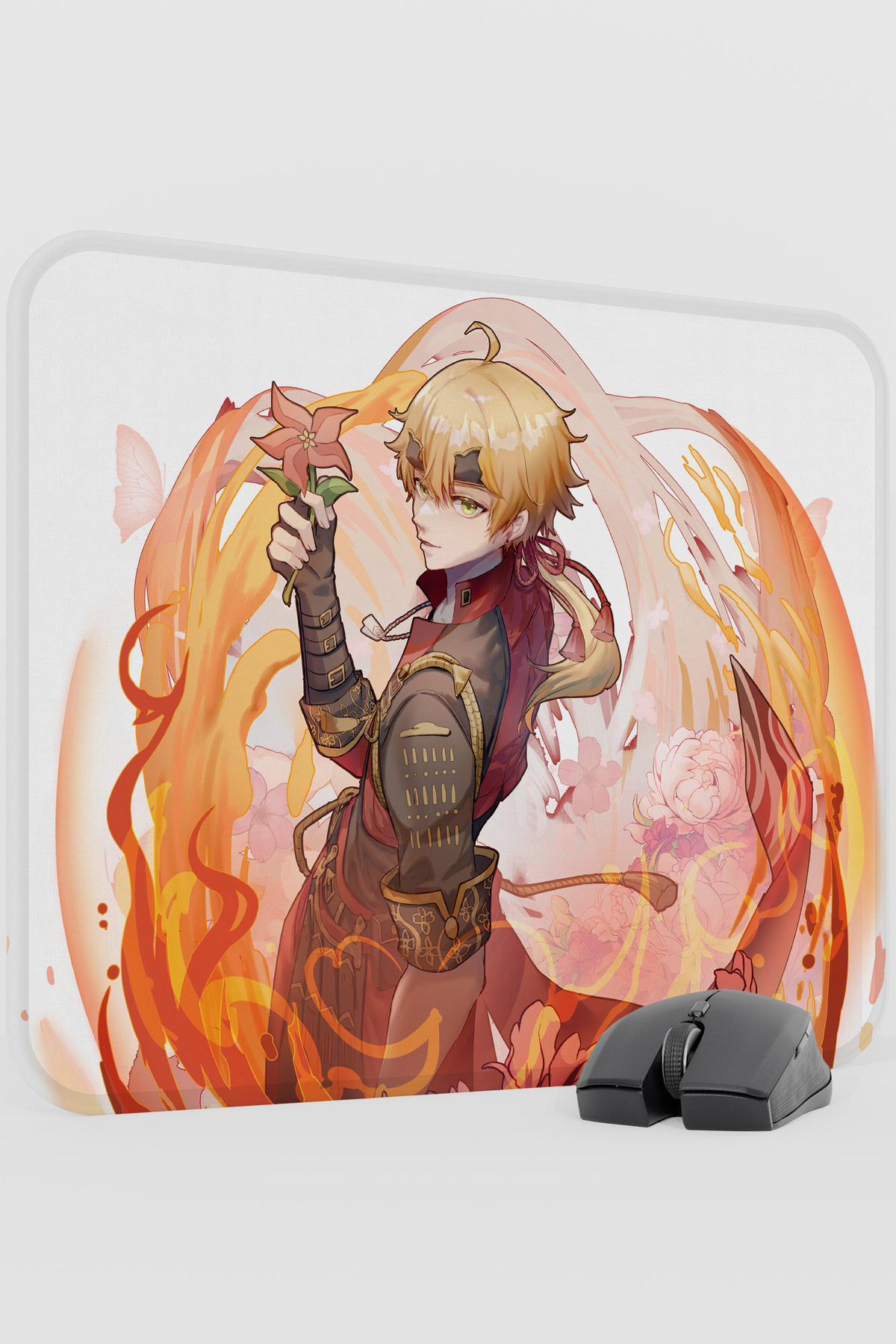 mousepad bastir Thoma Genshin Impact Anime Player V5 - 48X40 XL ...