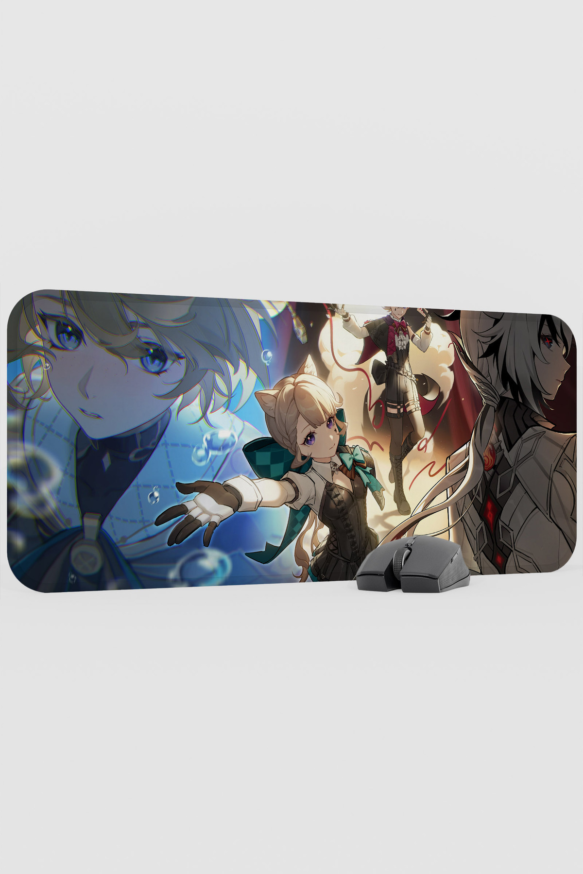 mousepad bastir لوحة ماوس ألعاب Lynette Genshin Impact Anime Player V2 ...